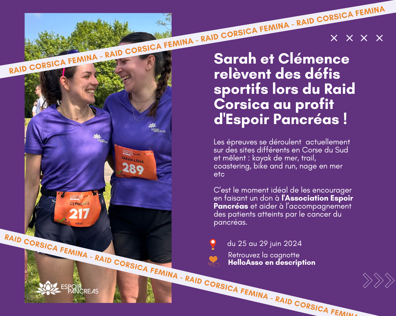 Sarah et Clémence relèvent des défis sportifs lors du Raid Corsica au ...